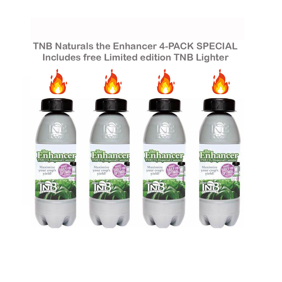 TNB Naturals the Enhancer 4-PACK SPECIAL with Limited Edition TNB Ligh