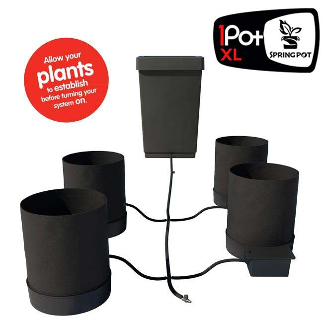 AutoPot Spring Pot 4 System 12.4 gal tank