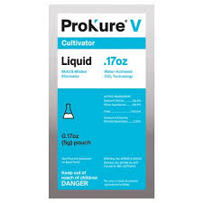 ProKure® V 0.17oz Liquid Disinfectant - Makes 1 Gallon (.17 oz packet)